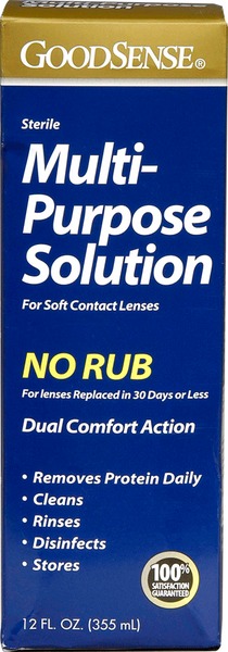 UPC 180410000200 - Good Sense Multi Purpose - No Rub Contact Lens ...