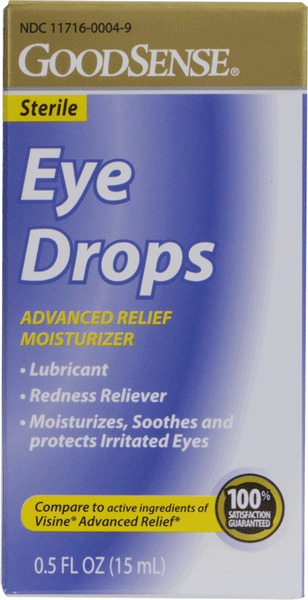 UPC 180410000194 - Good Sense Eye Drops Advanced Relief Moisturizer ...