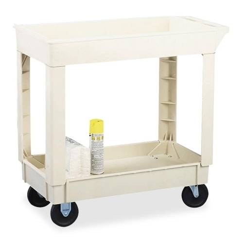 Continental Mfg. Co. 2-shelf Utility Cart, 200lb Cap, 40-3/8″x25-1/2 ...