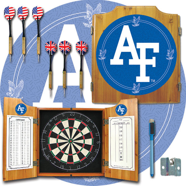 Air Force Dart Cabinet – !ncludes Darts And Board | Shufflevine