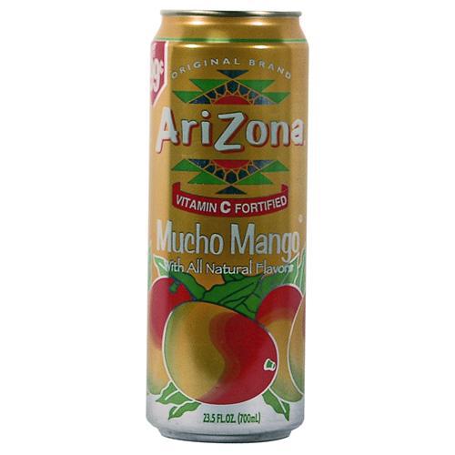 UPC 073360709258 - Arizona - Mucho Mango Tea 23.00 fl oz | upcitemdb.com