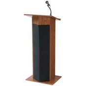 Power Plus Sound Floor Lectern, Med Oak – | Eizzy