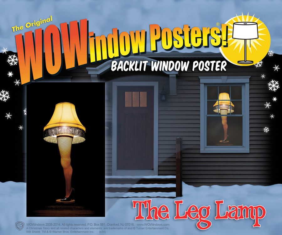 UPC 854236001108 - WOWindow Posters Leg Lamp Christmas Window ...